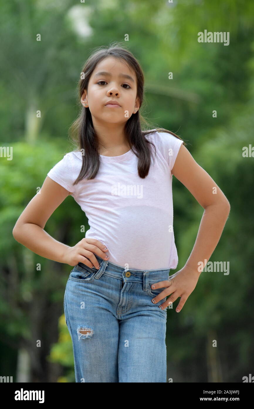 Serious young child hi-res stock photography and images - Alamy