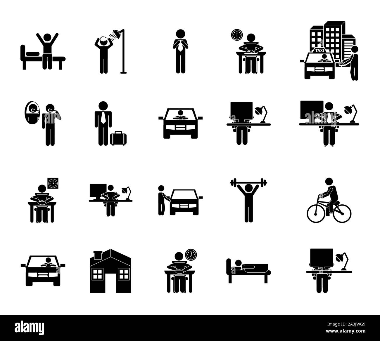 Variety icon set pack vector design Stock Vector Image & Art - Alamy