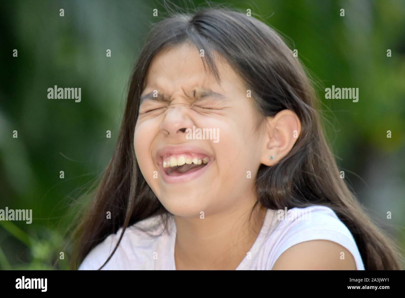 A Diverse Juvenile Laughing Stock Photo - Alamy