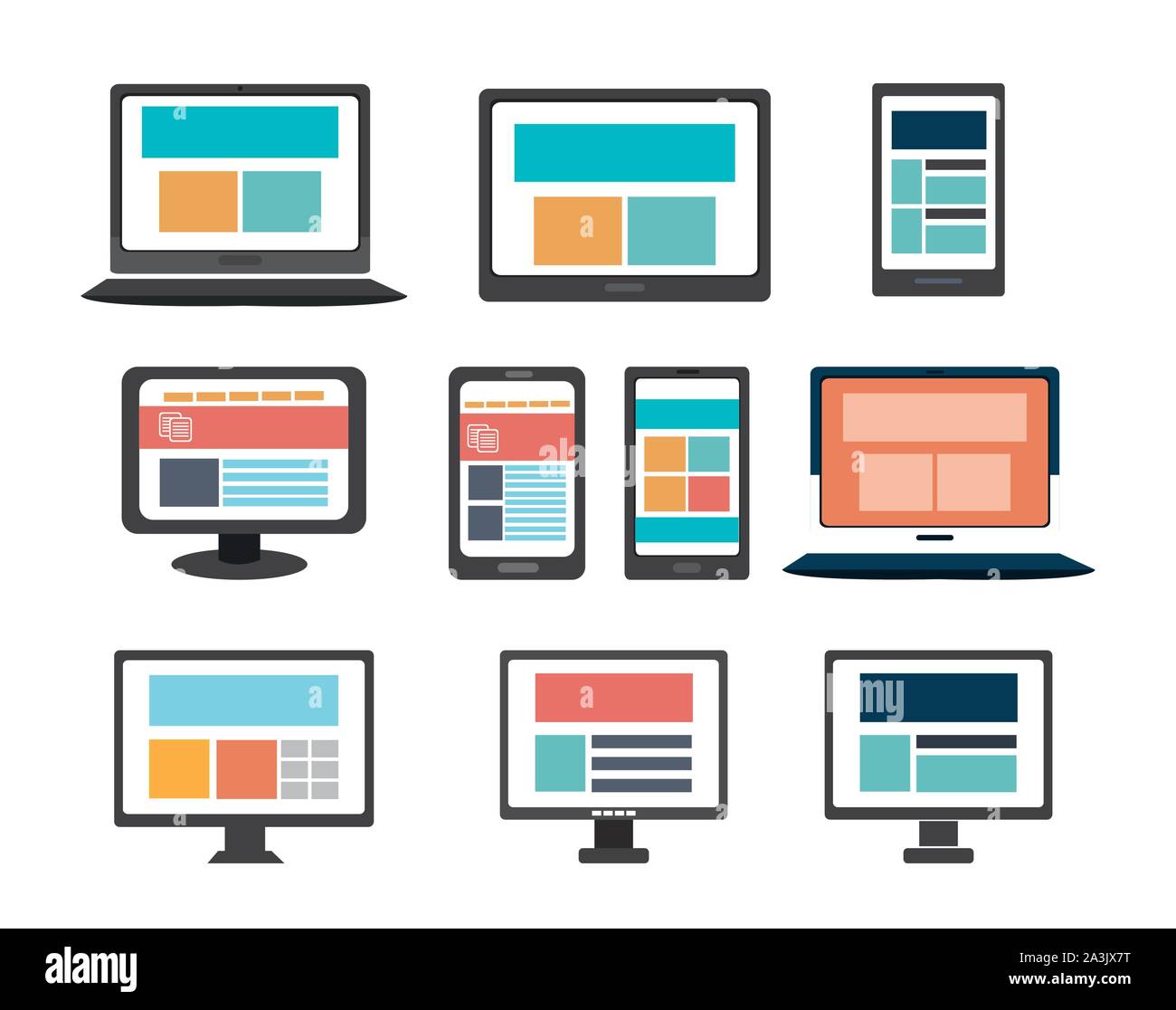 Technological devices Stock Vector Images - Alamy