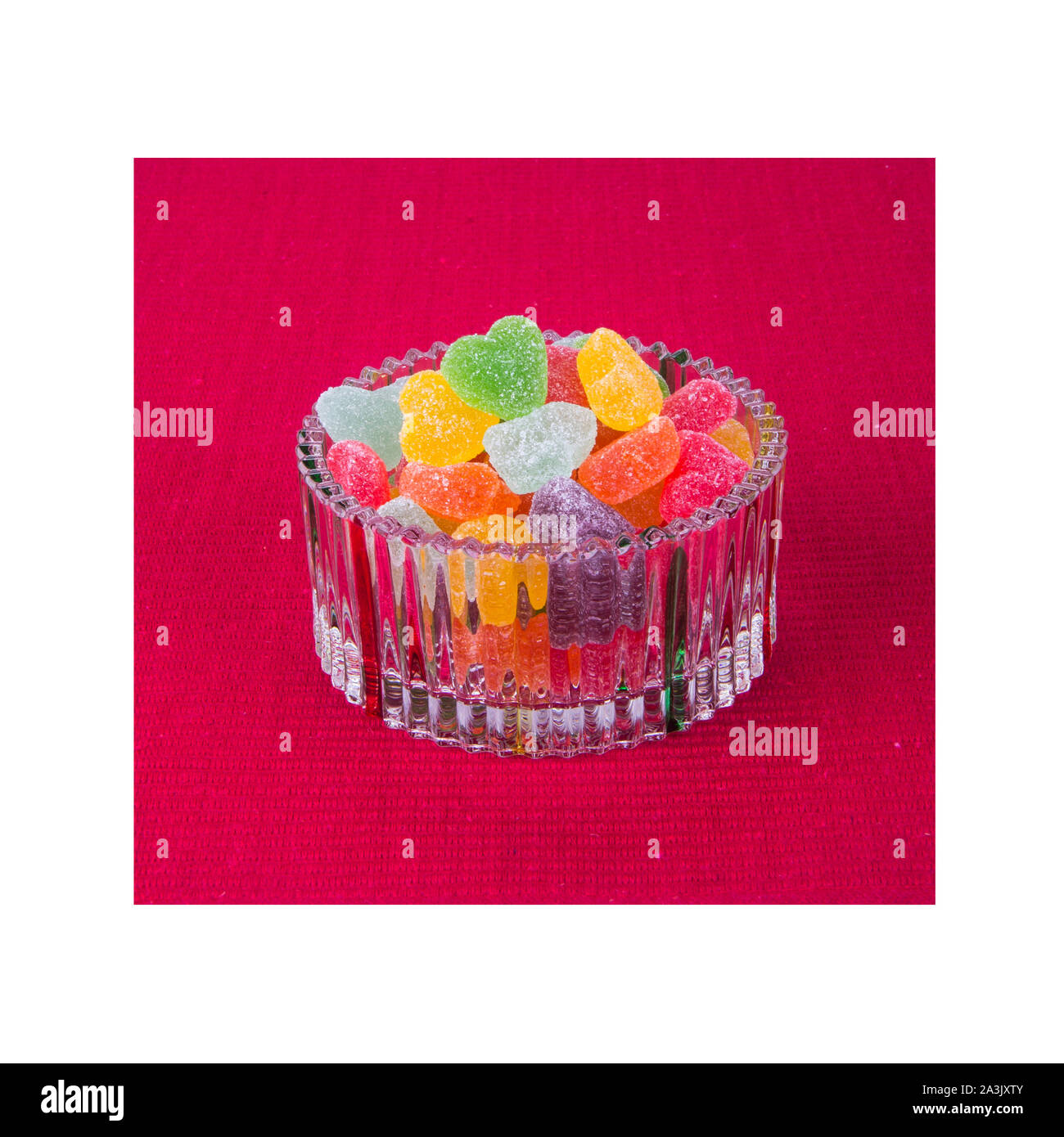 Red white gummy candies hi-res stock photography and images - Alamy