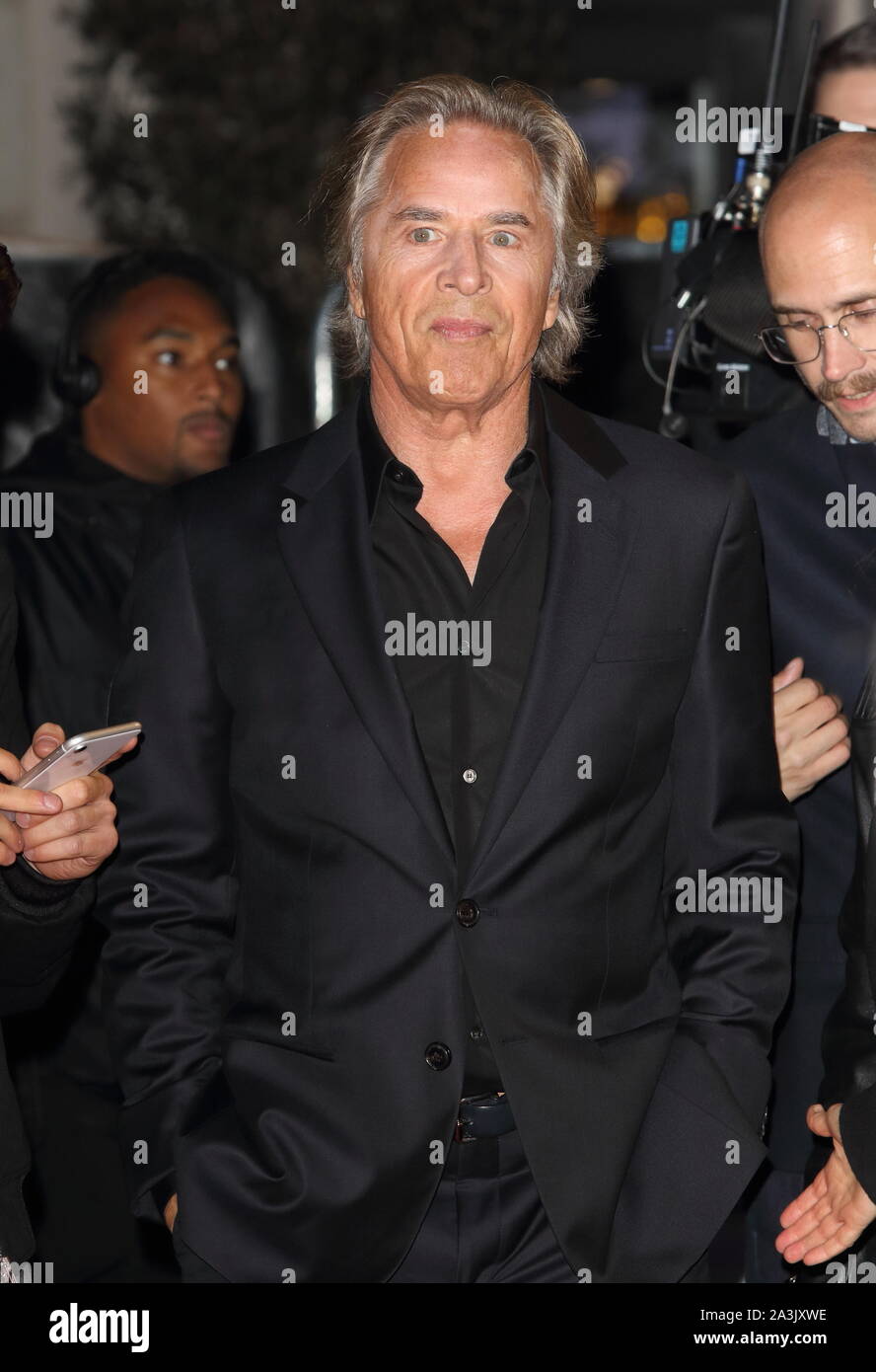Don Johnson attends The BFI 63rd London Film Festival, American Express ...