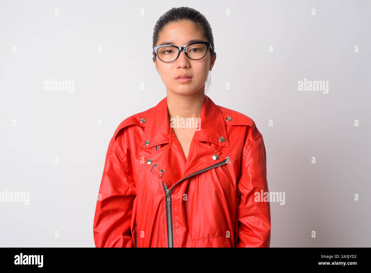 Rebellious teen asian hi-res stock photography and images - Alamy