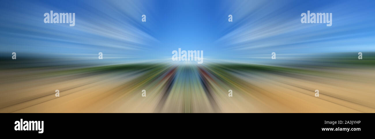 Dynamic lines of light. Light from central point Stock Photo - Alamy