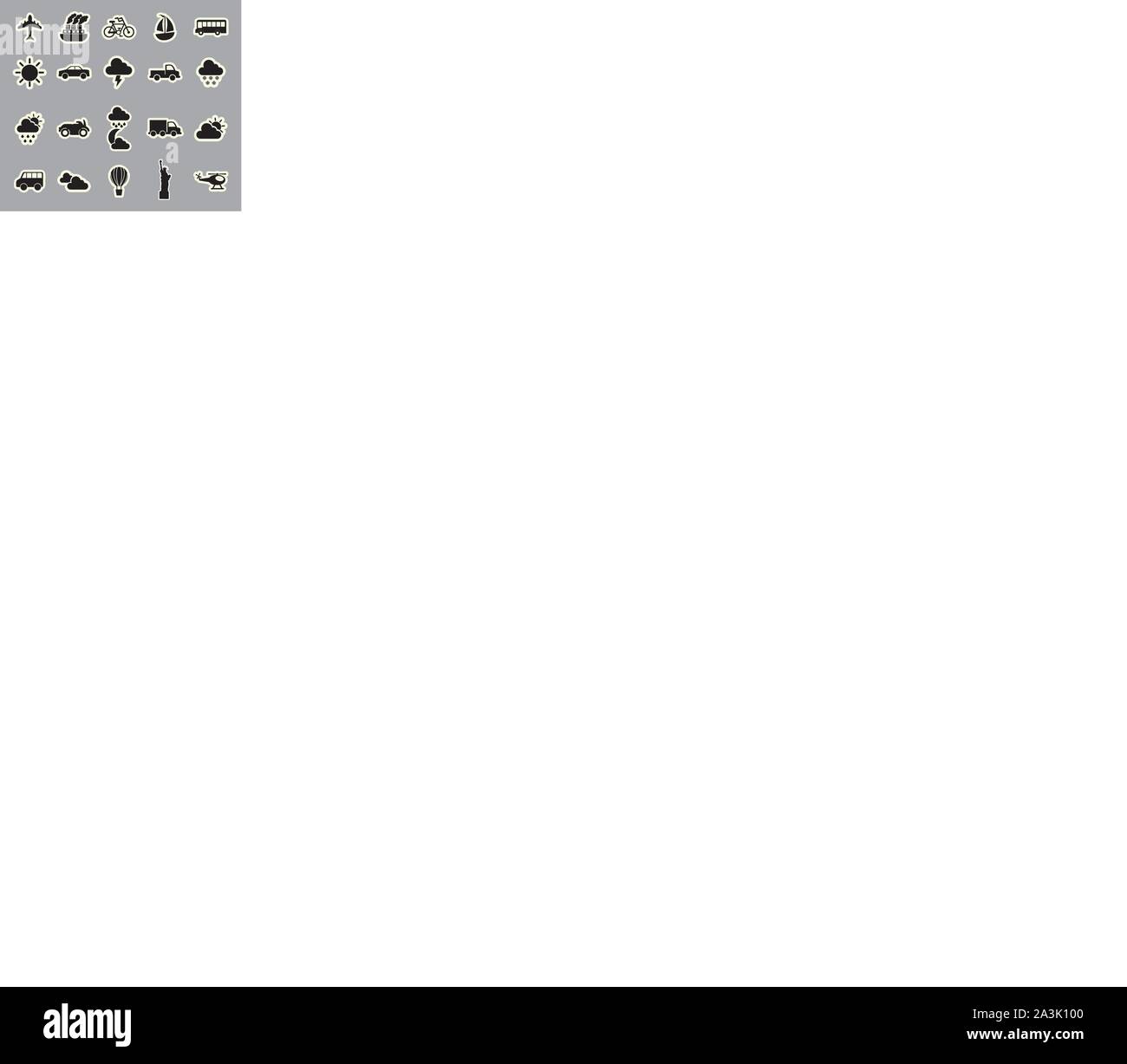 Variety icon set pack vector design Stock Vector Image & Art - Alamy