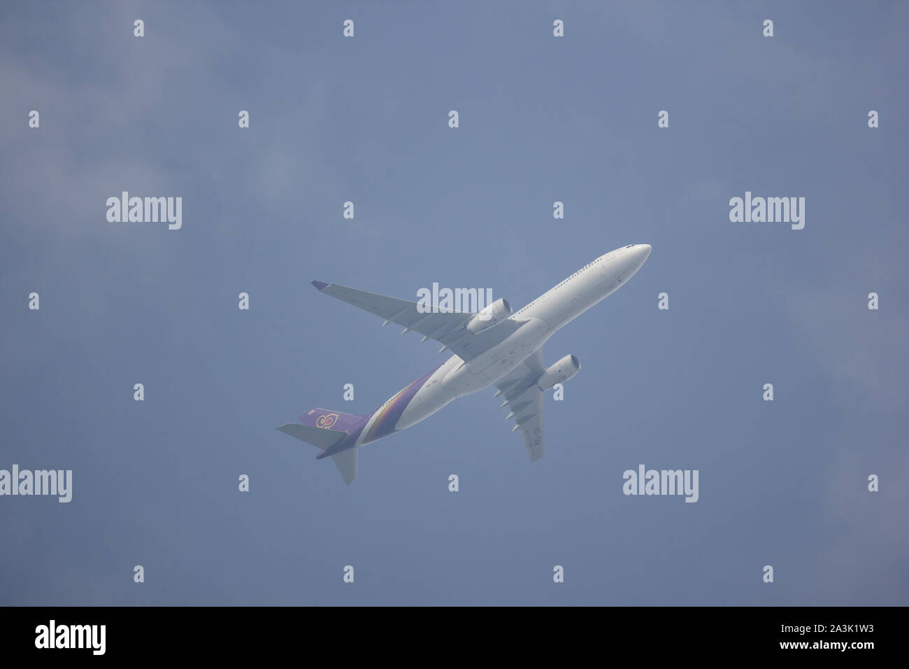 Chiangmai, Thailand - September 26 2019: HS-TBA Airbus A330-300 of ...
