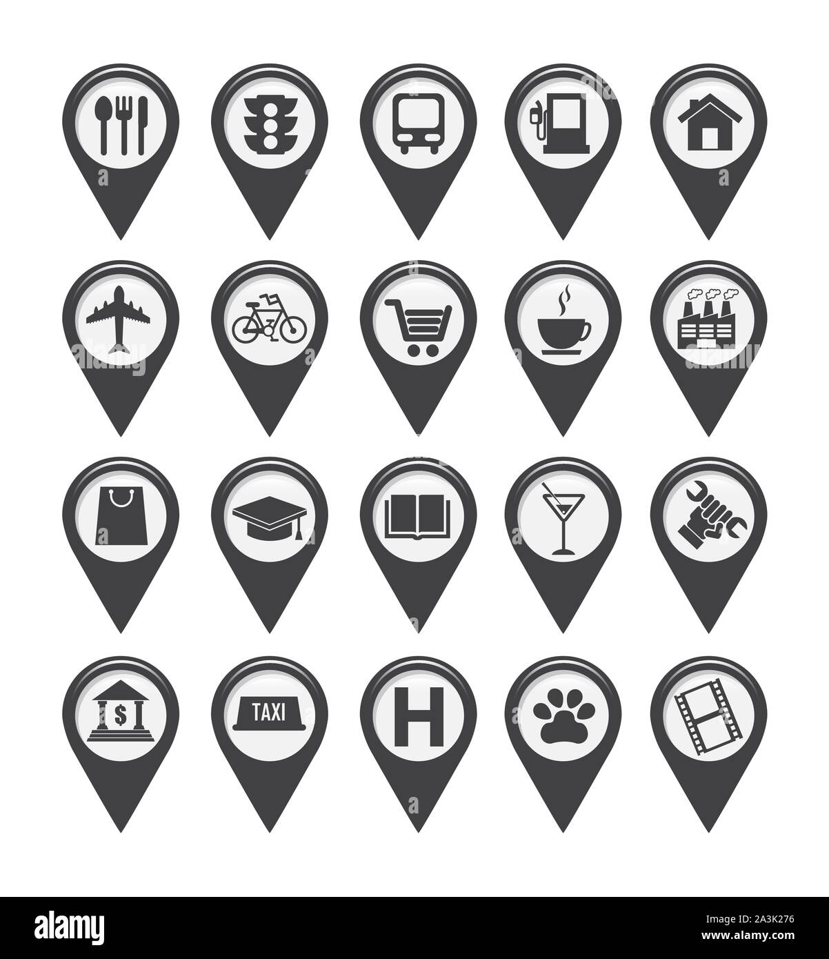 Variety icon set pack vector design Stock Vector Image & Art - Alamy