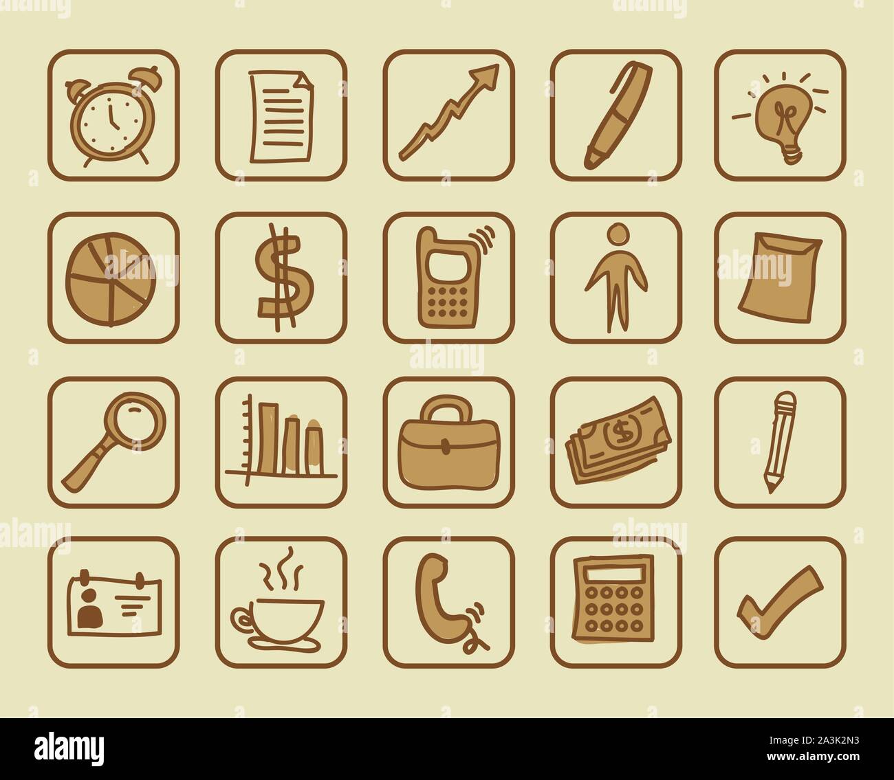 Variety icon set pack vector design Stock Vector Image & Art - Alamy