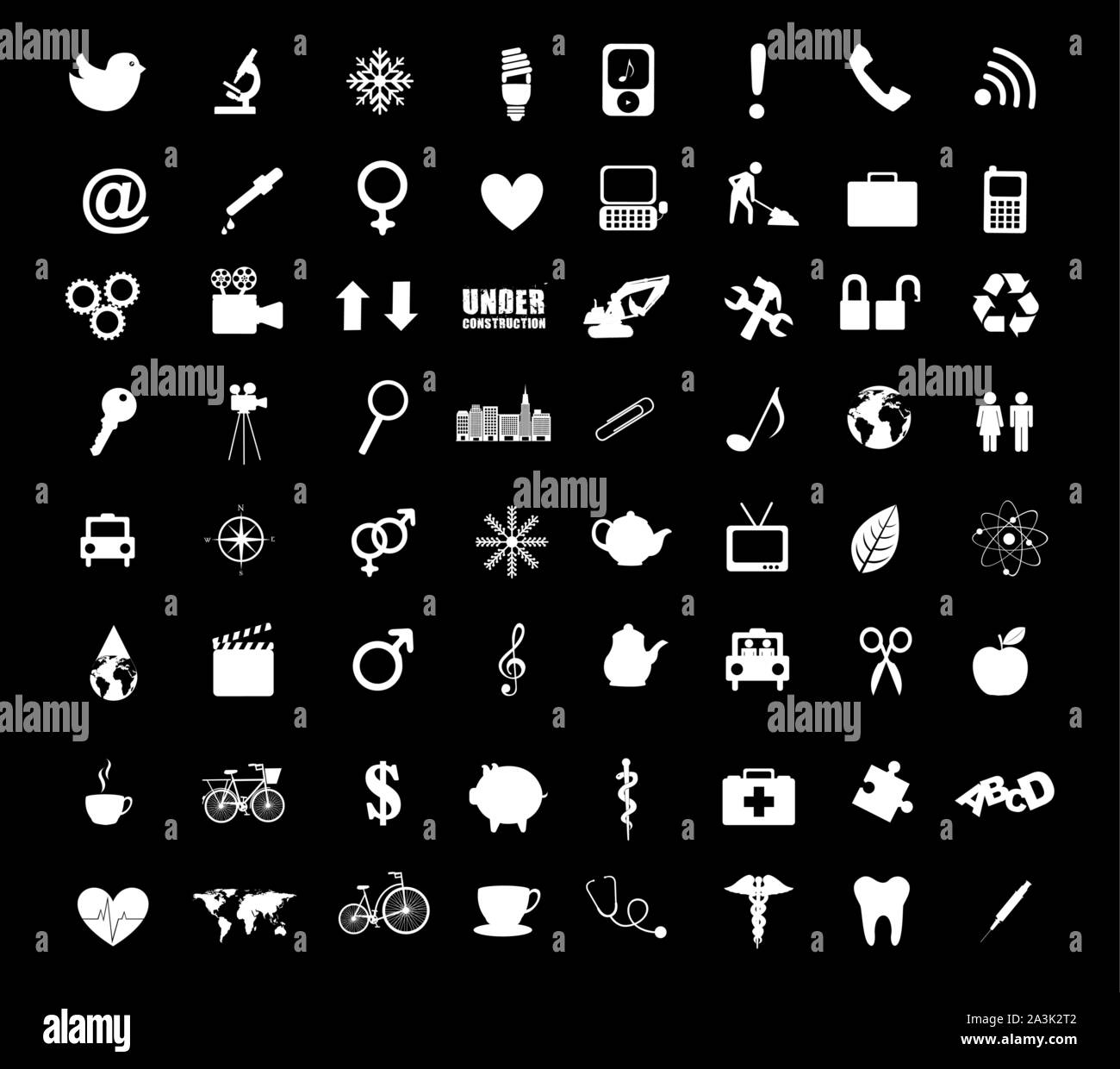 Variety icon set pack vector design Stock Vector Image & Art - Alamy