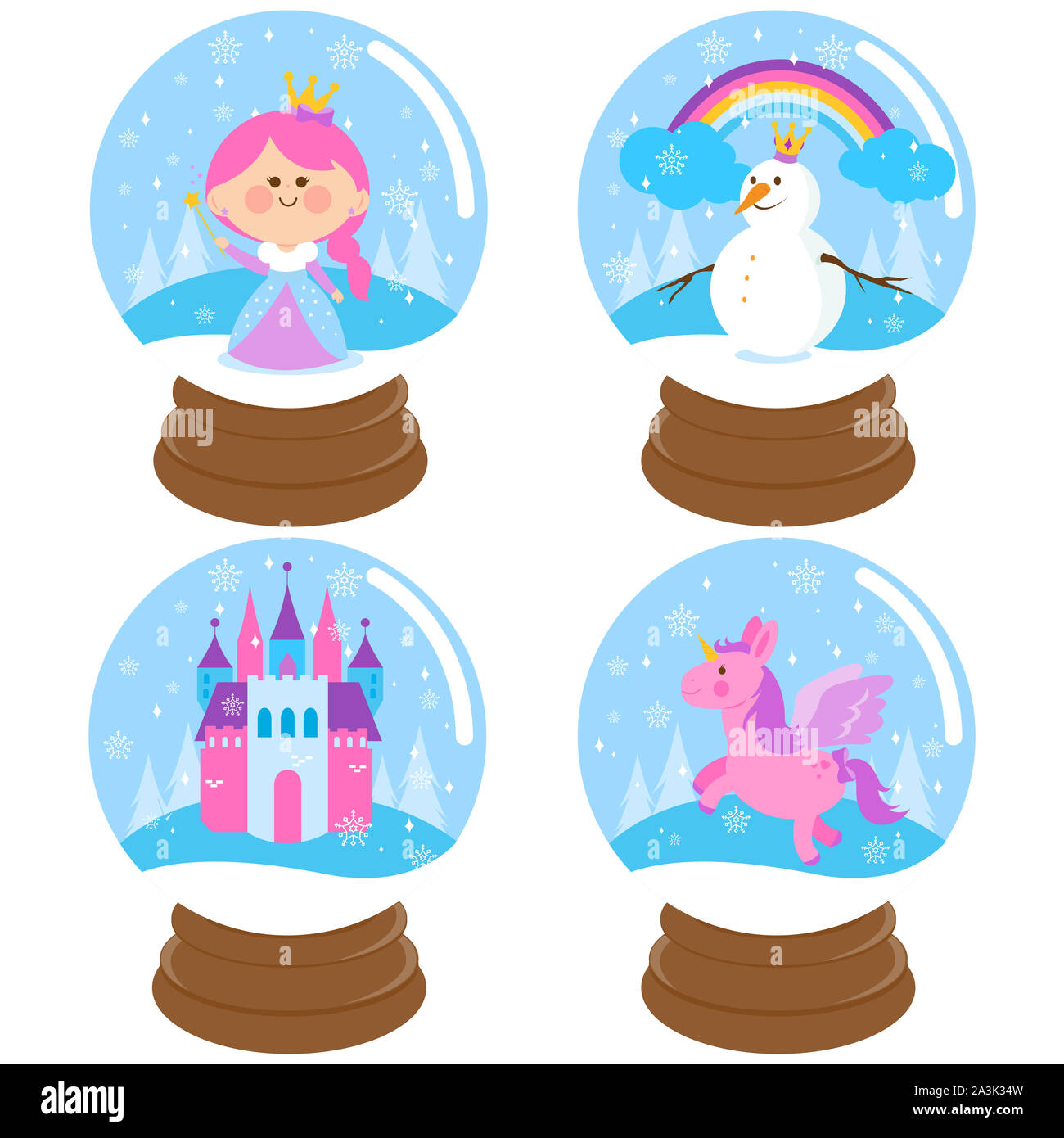 Inside a princess castle illustration hi-res stock photography and ...