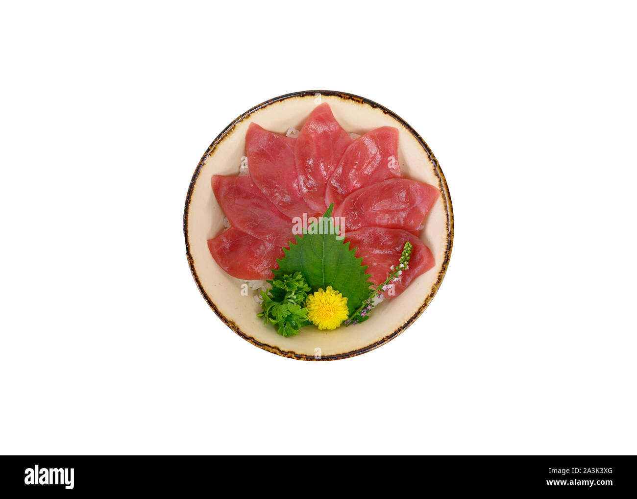 Japanese sashimi set in Cut Out Stock Images & Pictures - Alamy