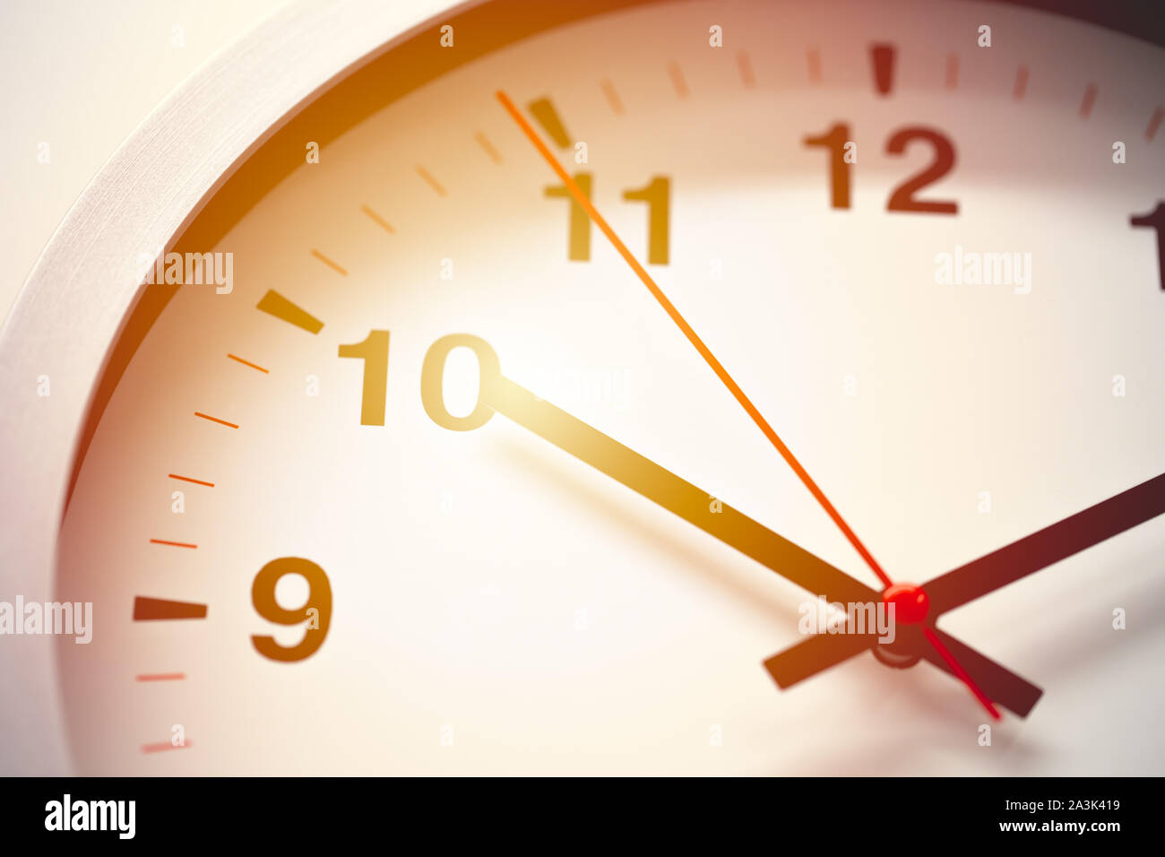 times clock working hours concept Stock Photo - Alamy