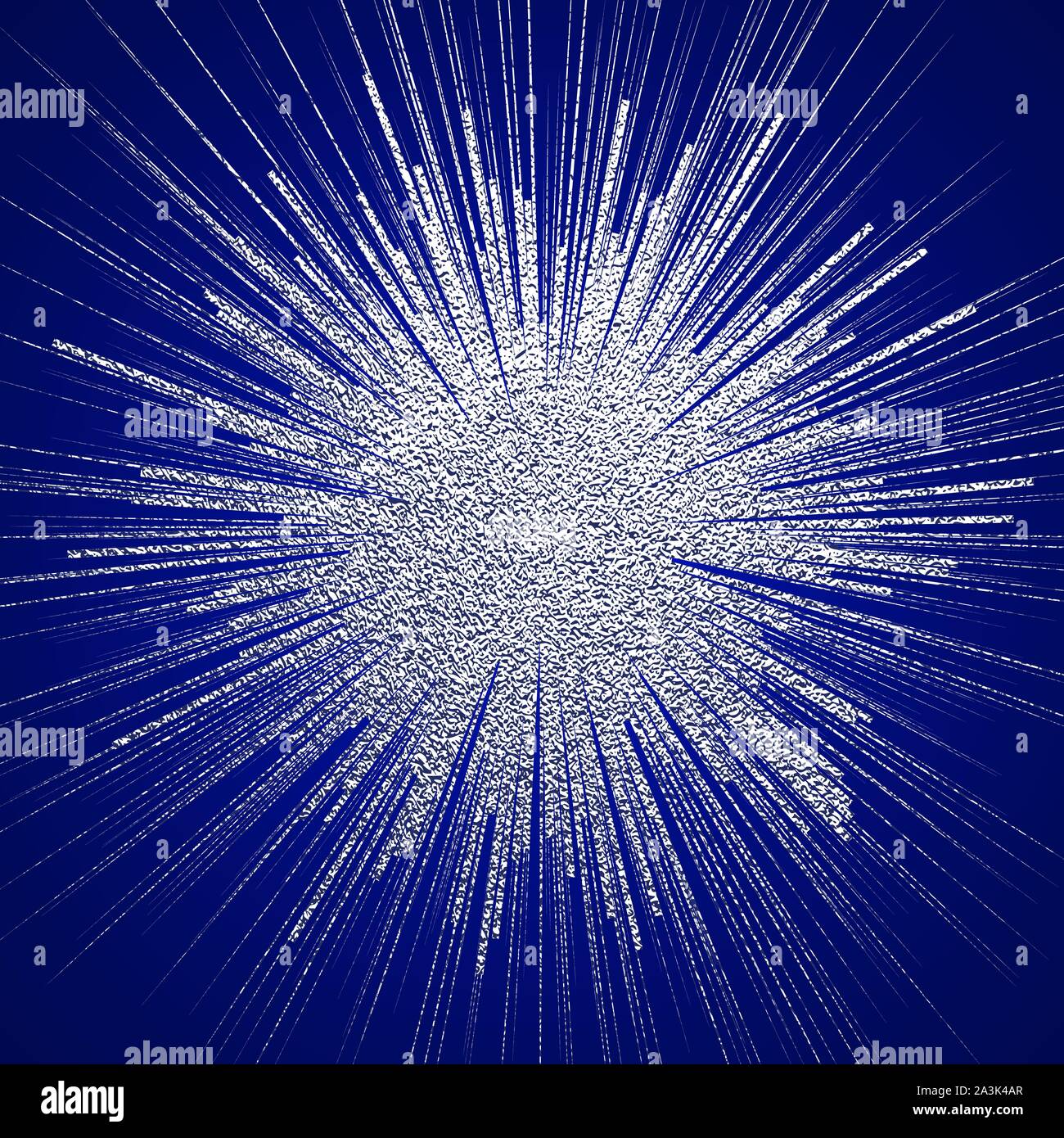 Explosion vector illustration. Sun ray or star burst element with ...
