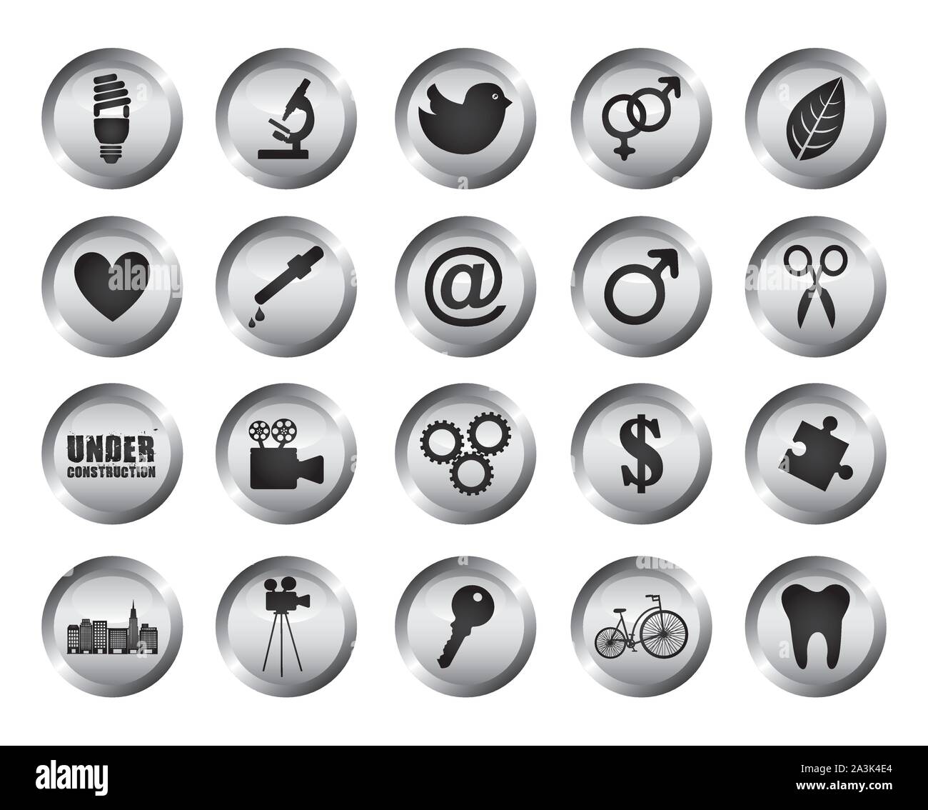 Variety icon set pack vector design Stock Vector Image & Art - Alamy
