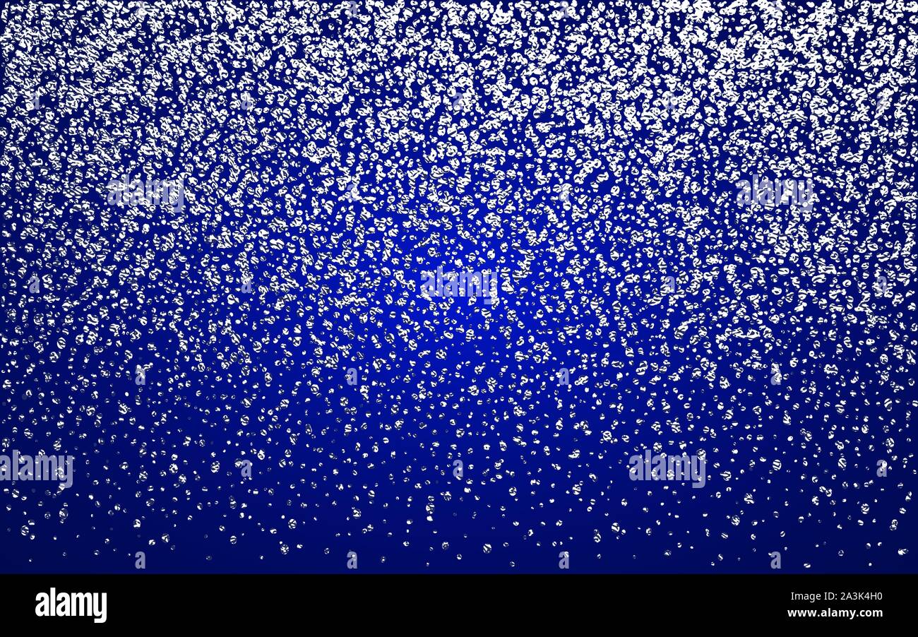 Falling snow element for greeting cards, posters. Merry Christmas ...