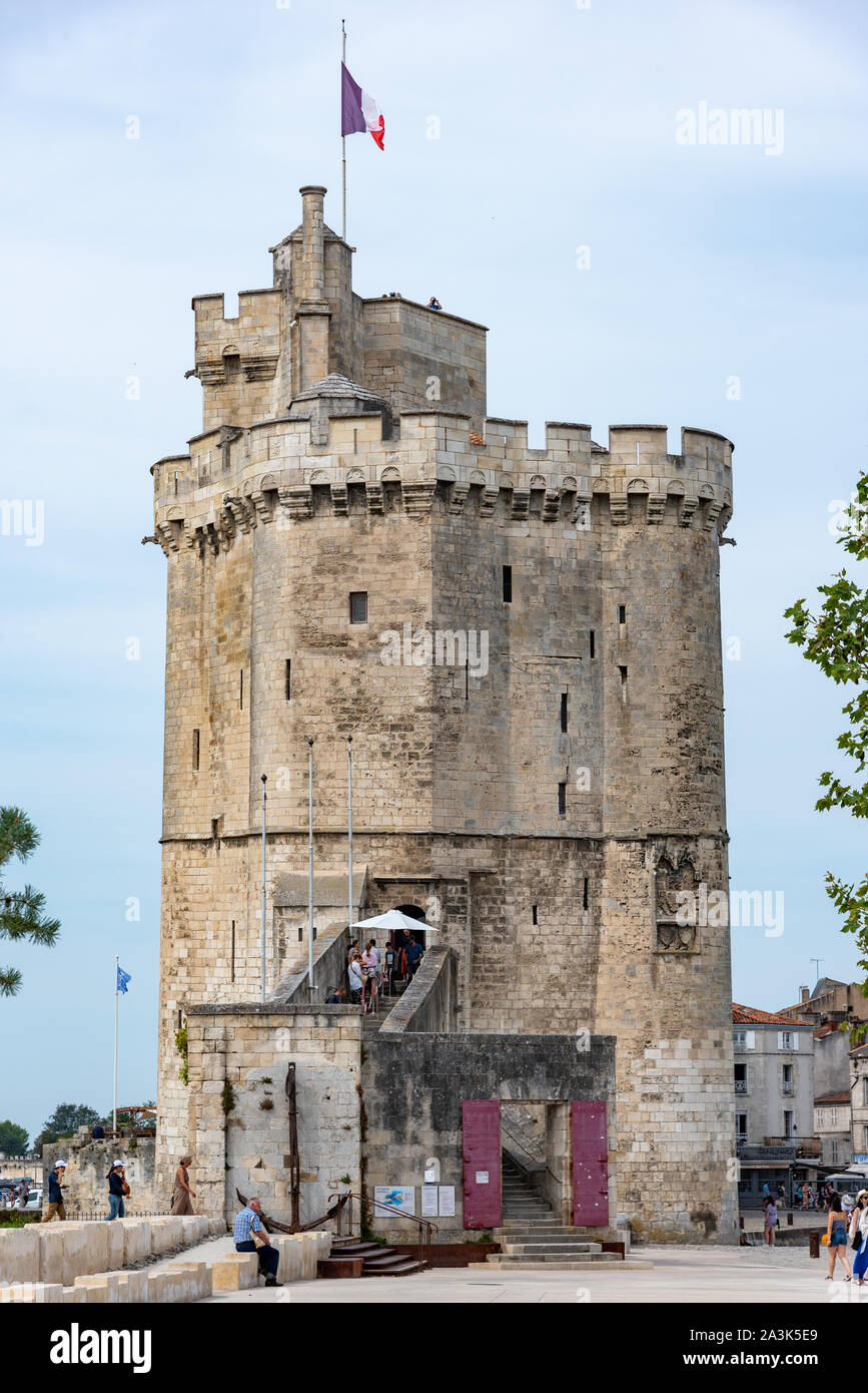 The historic maritime city of La Rochelle in Western France Stock Photo ...