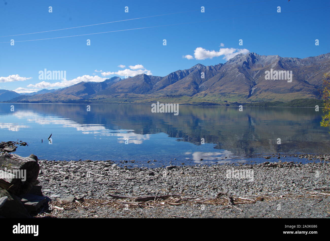 Te Araroa Trail. Greenstone Track. South Island. New Zealand Stock ...