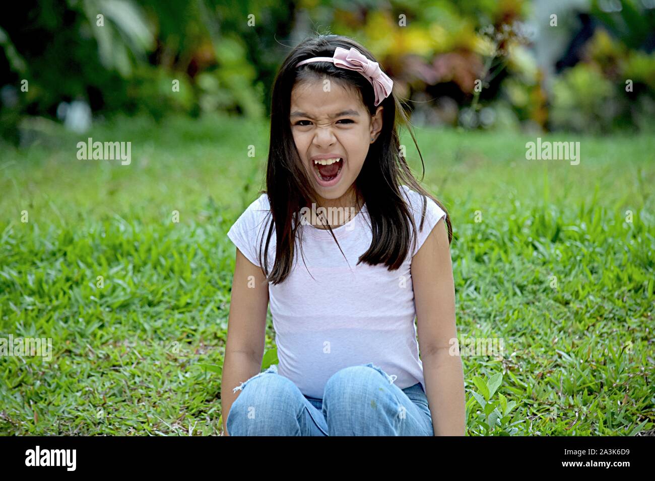 Mad girl child hi-res stock photography and images - Alamy