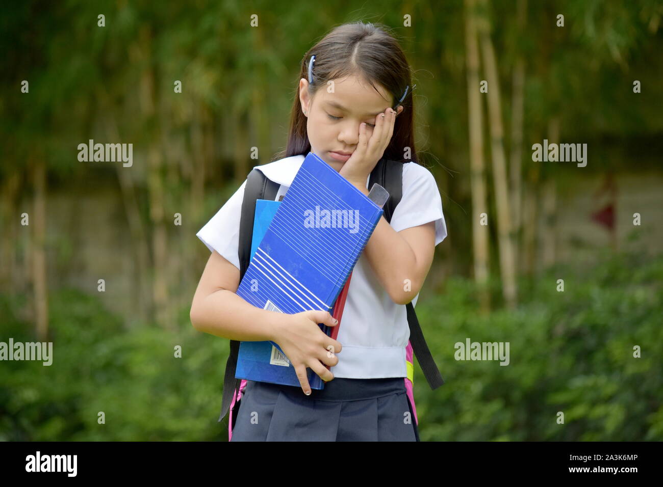Sad girl school hi-res stock photography and images - Alamy