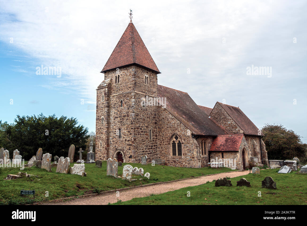 Guestling Church, East Sussex, England - 11th Century Norman building ...