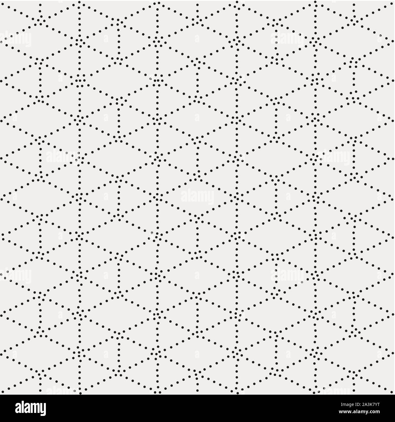Simple graphic design. Black dots on white background. Vector lines ...
