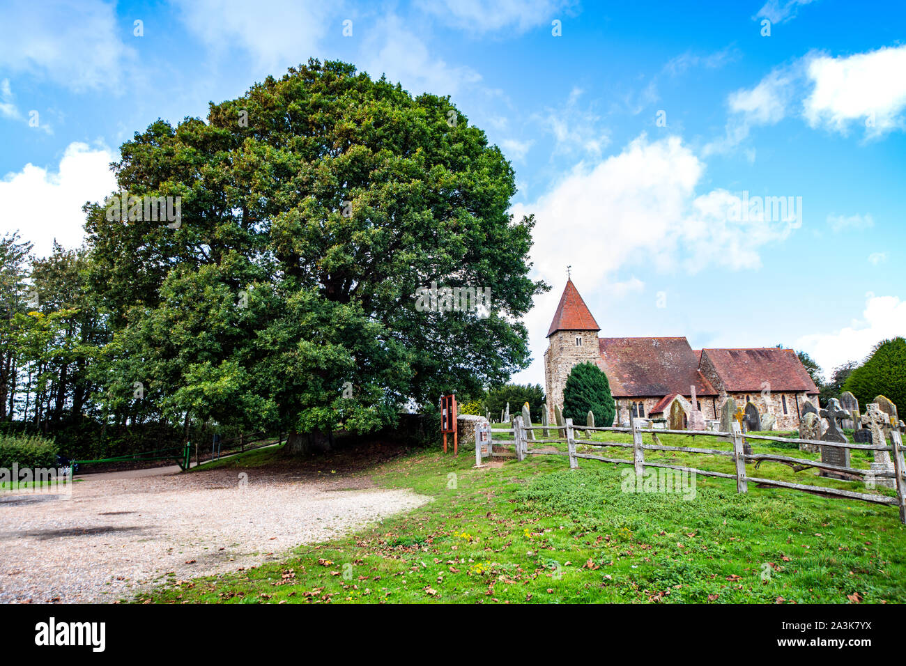 Guestling Church, East Sussex, England - 11th Century Norman building ...