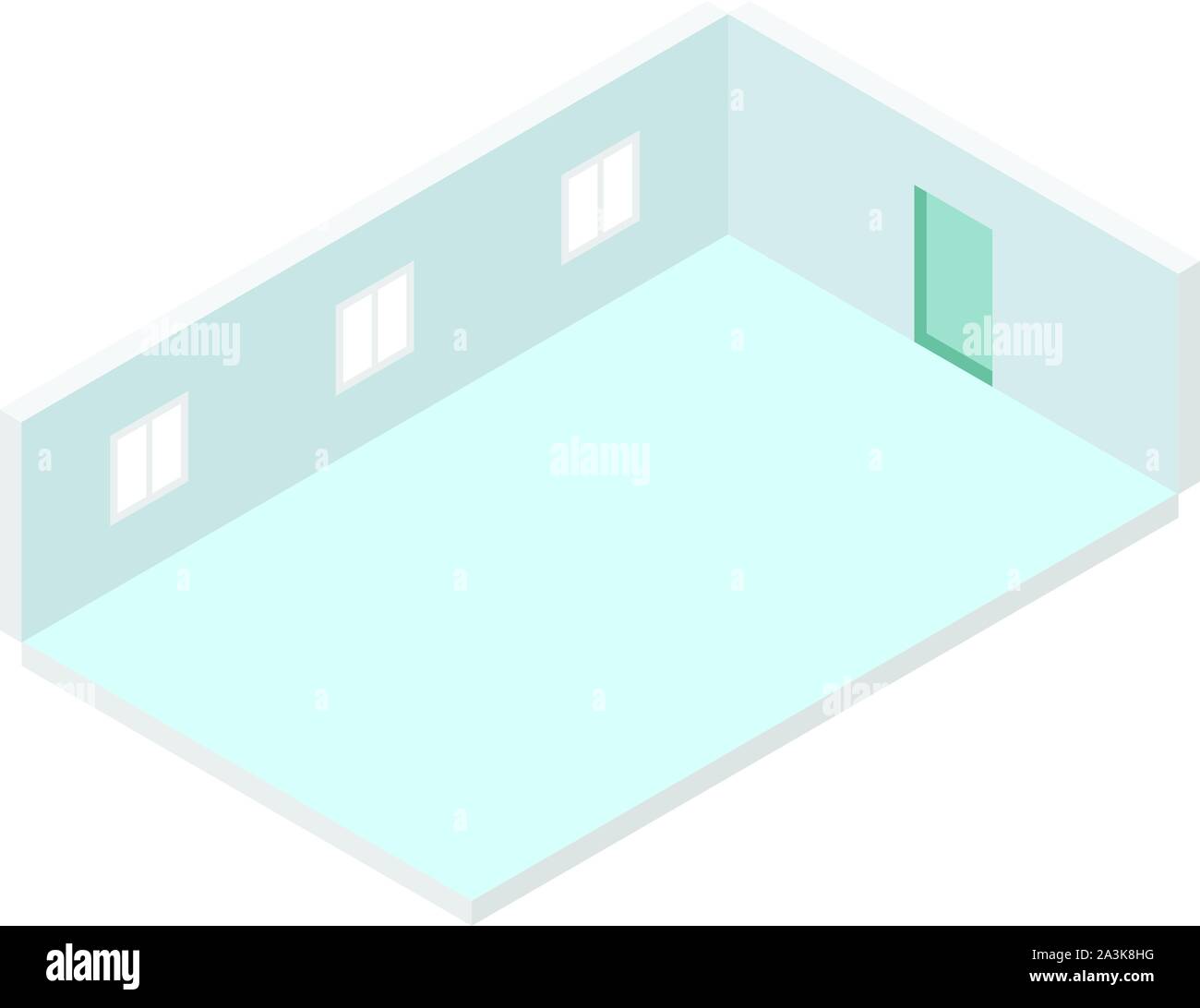 Interior design cabinet boss room 3d Stock Vector Images - Alamy