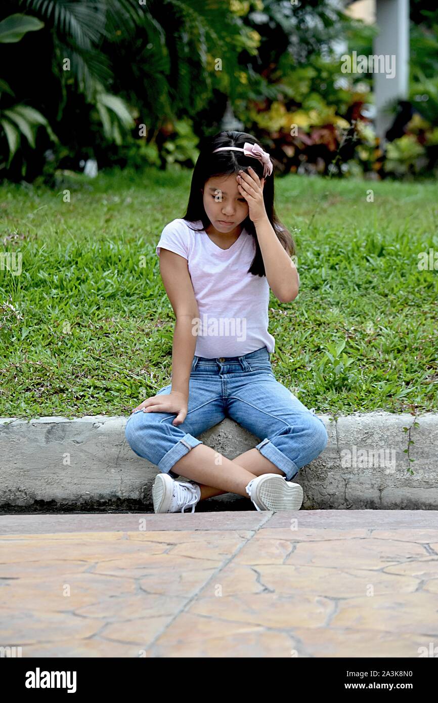 Tween And Memory Loss Stock Photo - Alamy