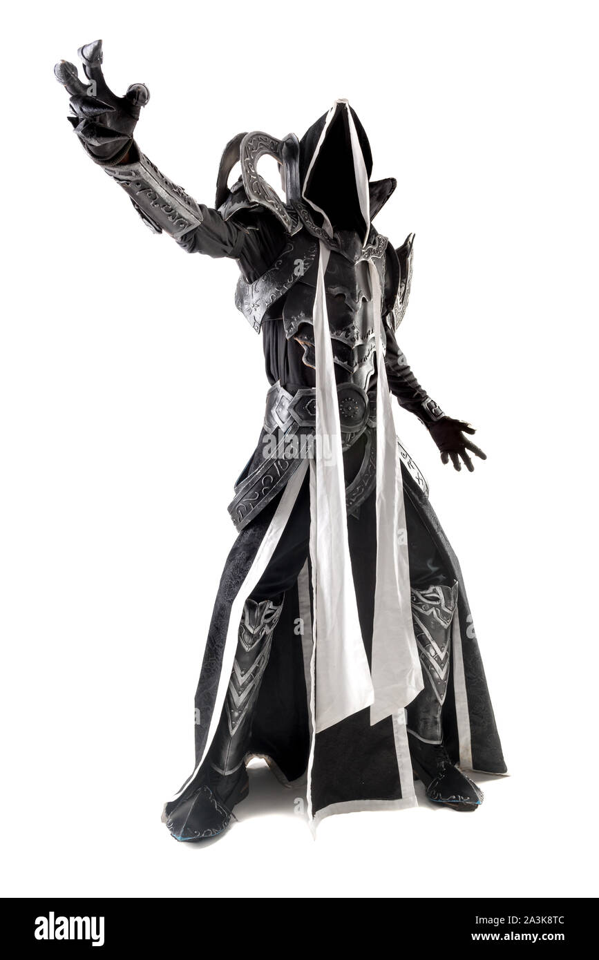White Demon Costume