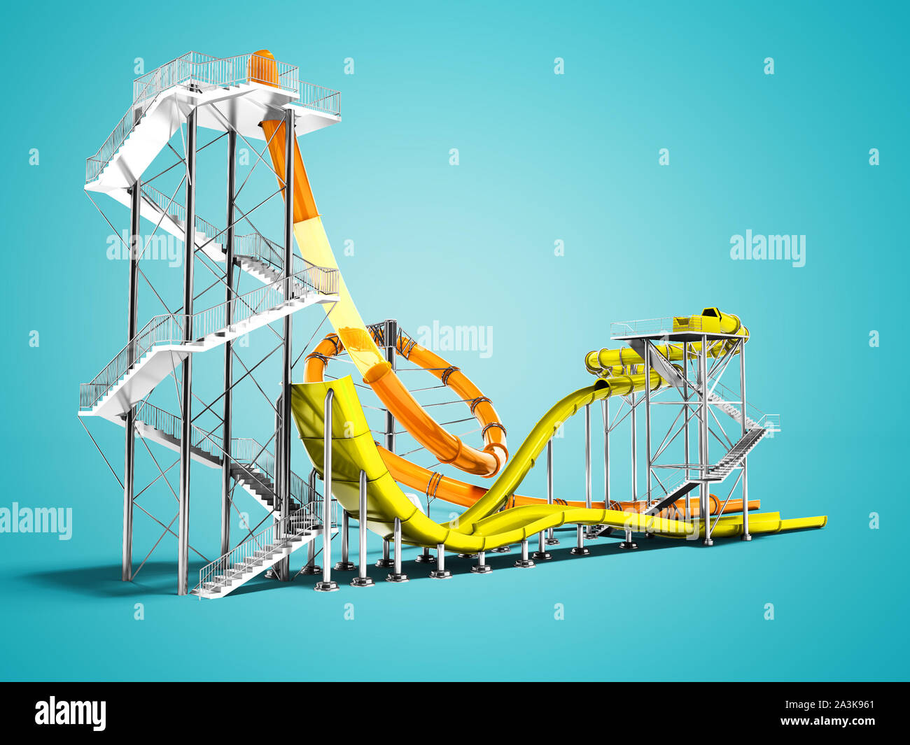 Large Metal Slide On Playground High Resolution Stock Photography and ...