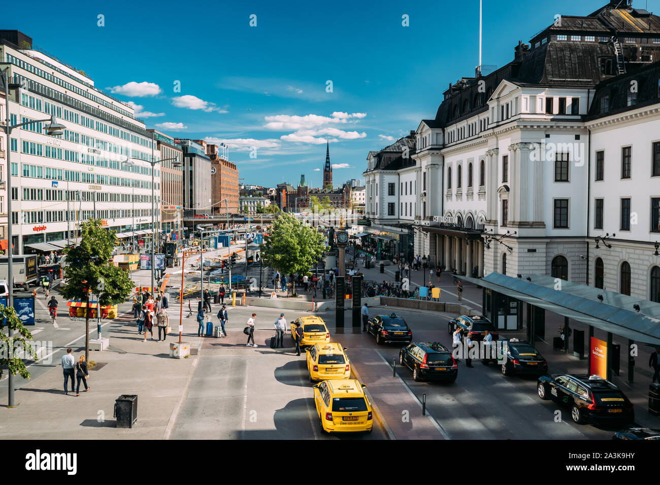 Stockholm central station train hi-res stock photography and images - Alamy