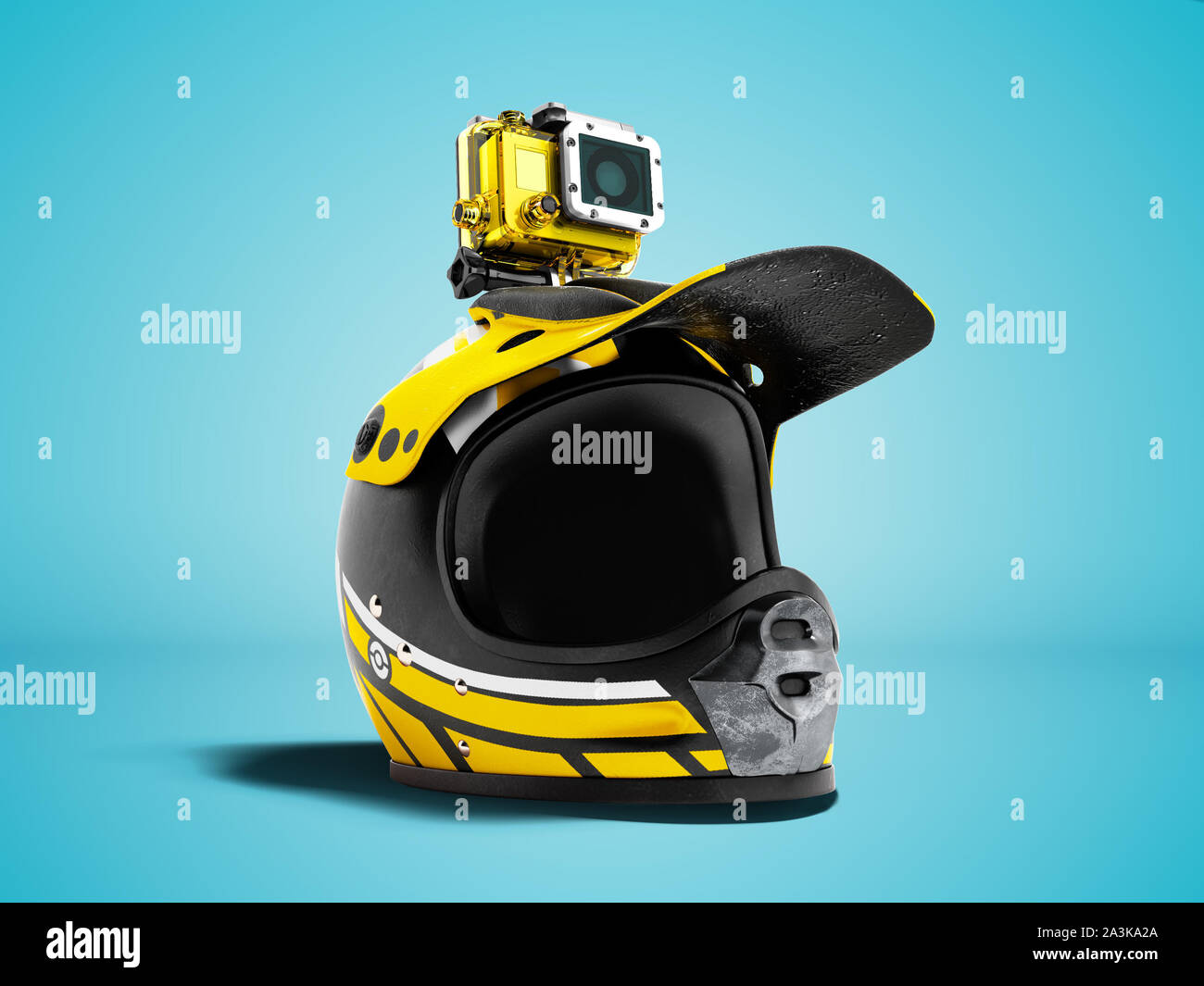 Motorcycle helmet camera action hi-res stock photography and images - Alamy