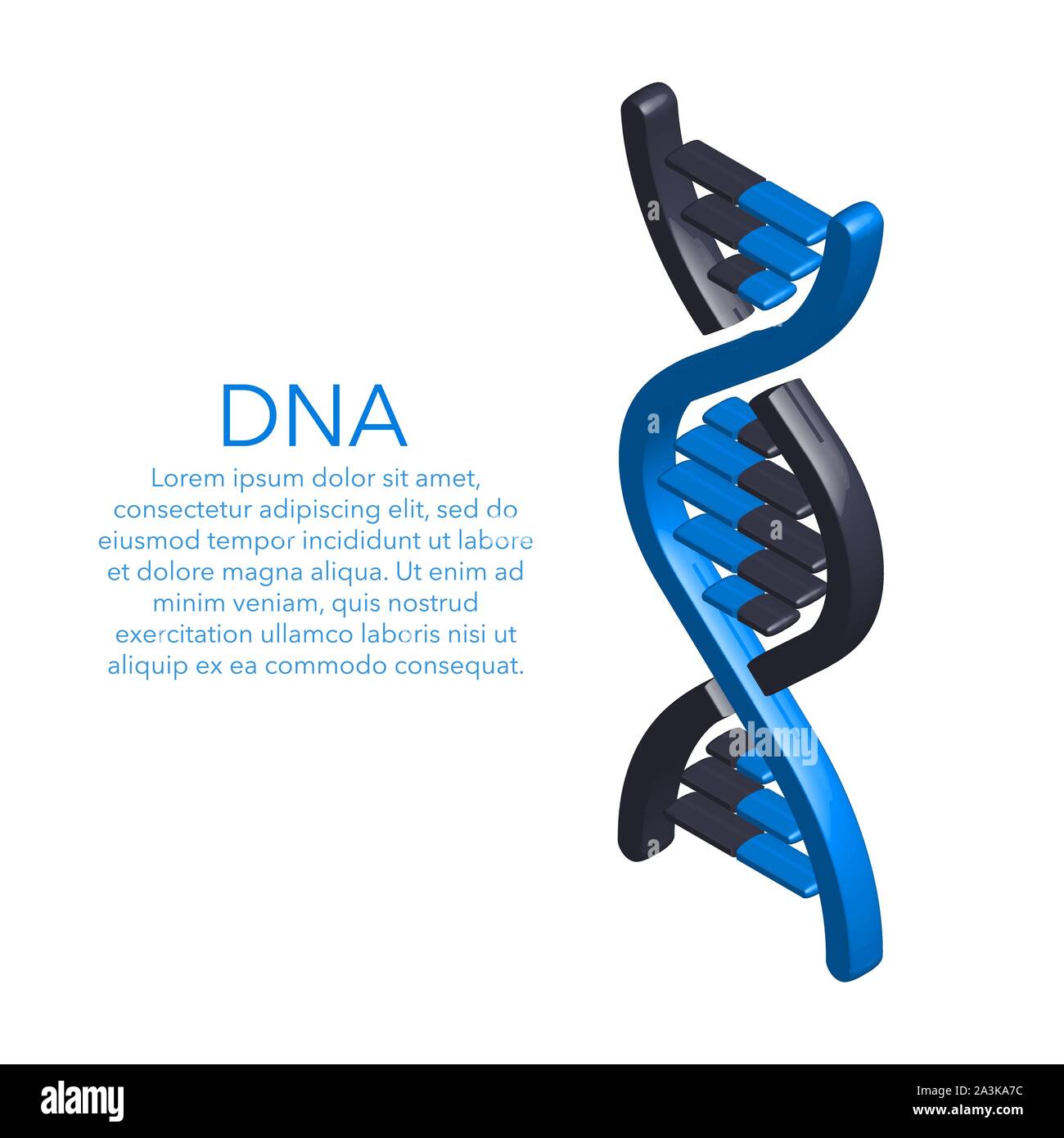 DNA Badge, icon, stamp, logo. Vector stock illustration Stock Vector ...