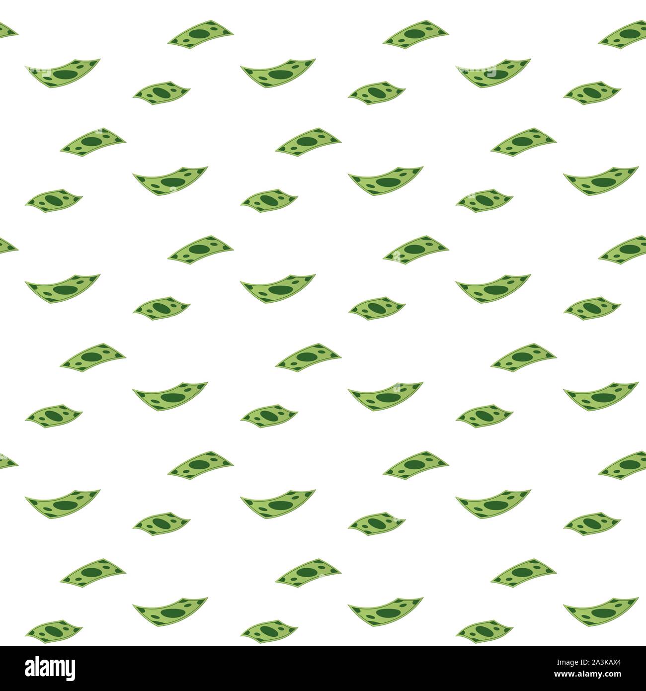 Various money bills dollar cash paper bank notes vector set. Money cash ...