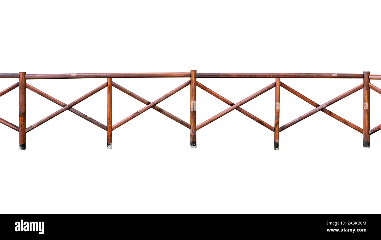 Wooden fence pattern Cut Out Stock Images & Pictures - Alamy