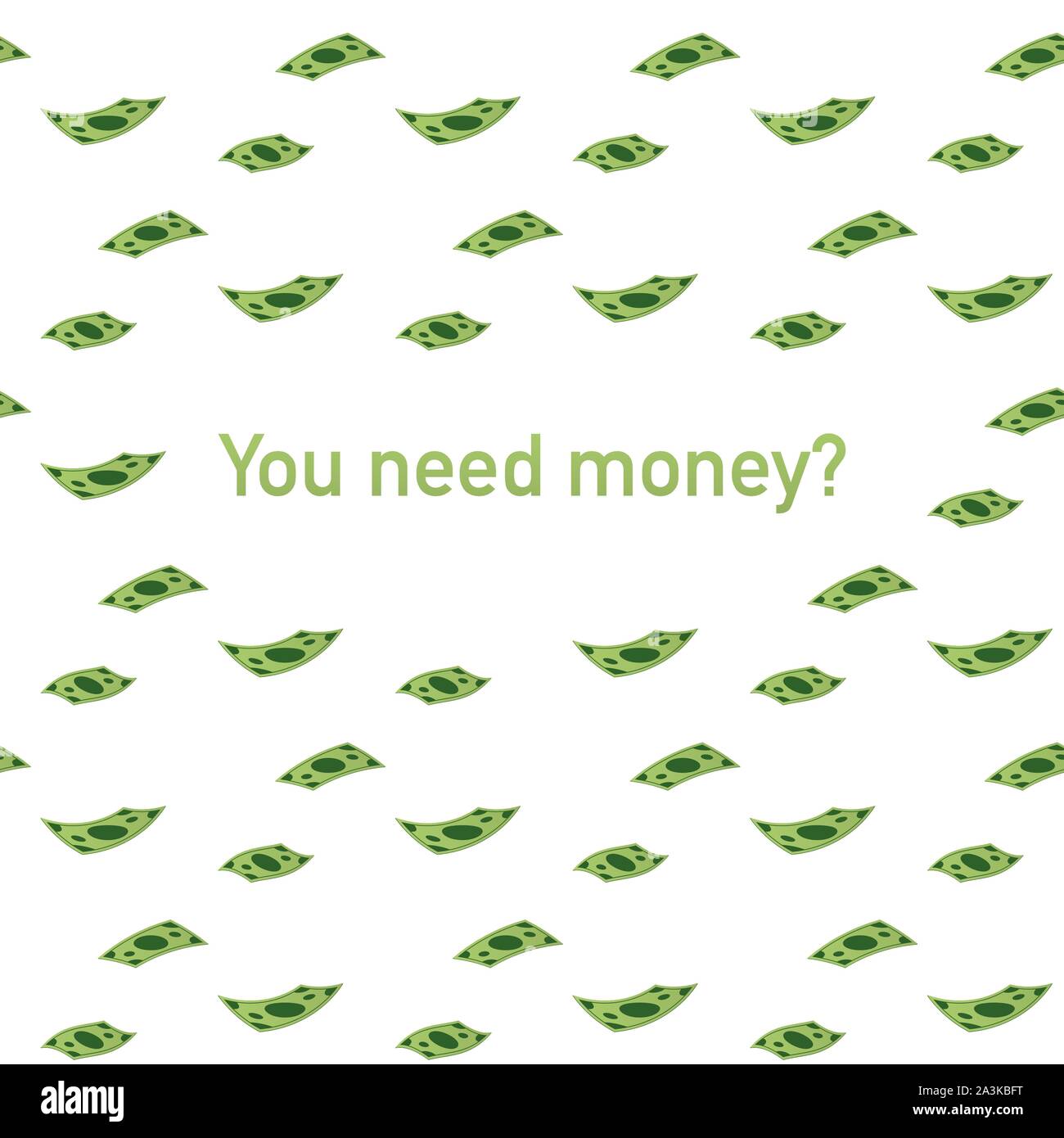 You Need money? American dollars, pack, parcel, batch, flock, cash ...