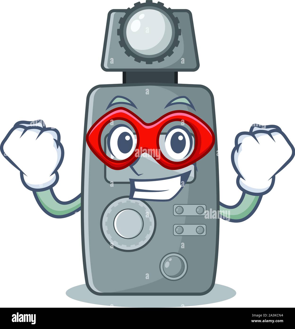 Cartoon illustration super hero camera hi-res stock photography and ...