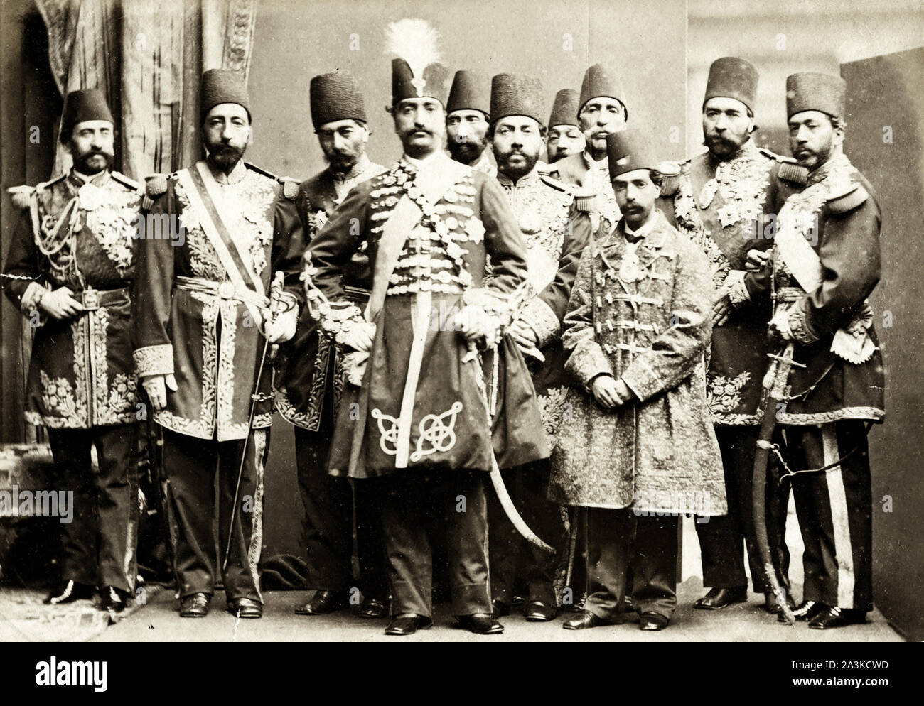 Shah of Persia in England 1873 Stock Photo - Alamy