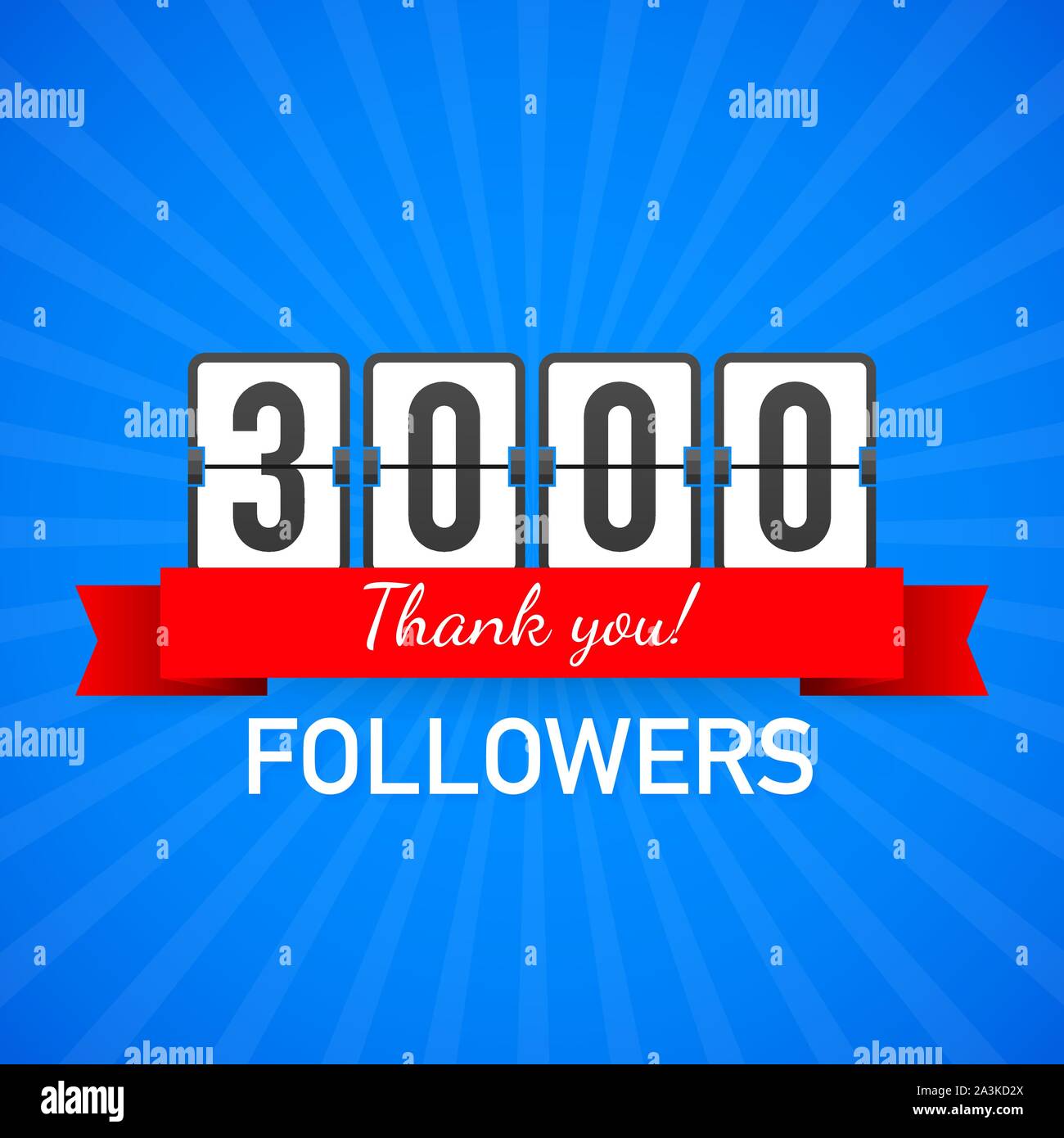 3000 followers, Thank You, social sites post. Thank you followers ...