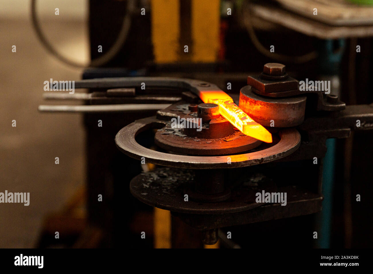 Metal Bar Bent High Resolution Stock Photography and Images - Alamy