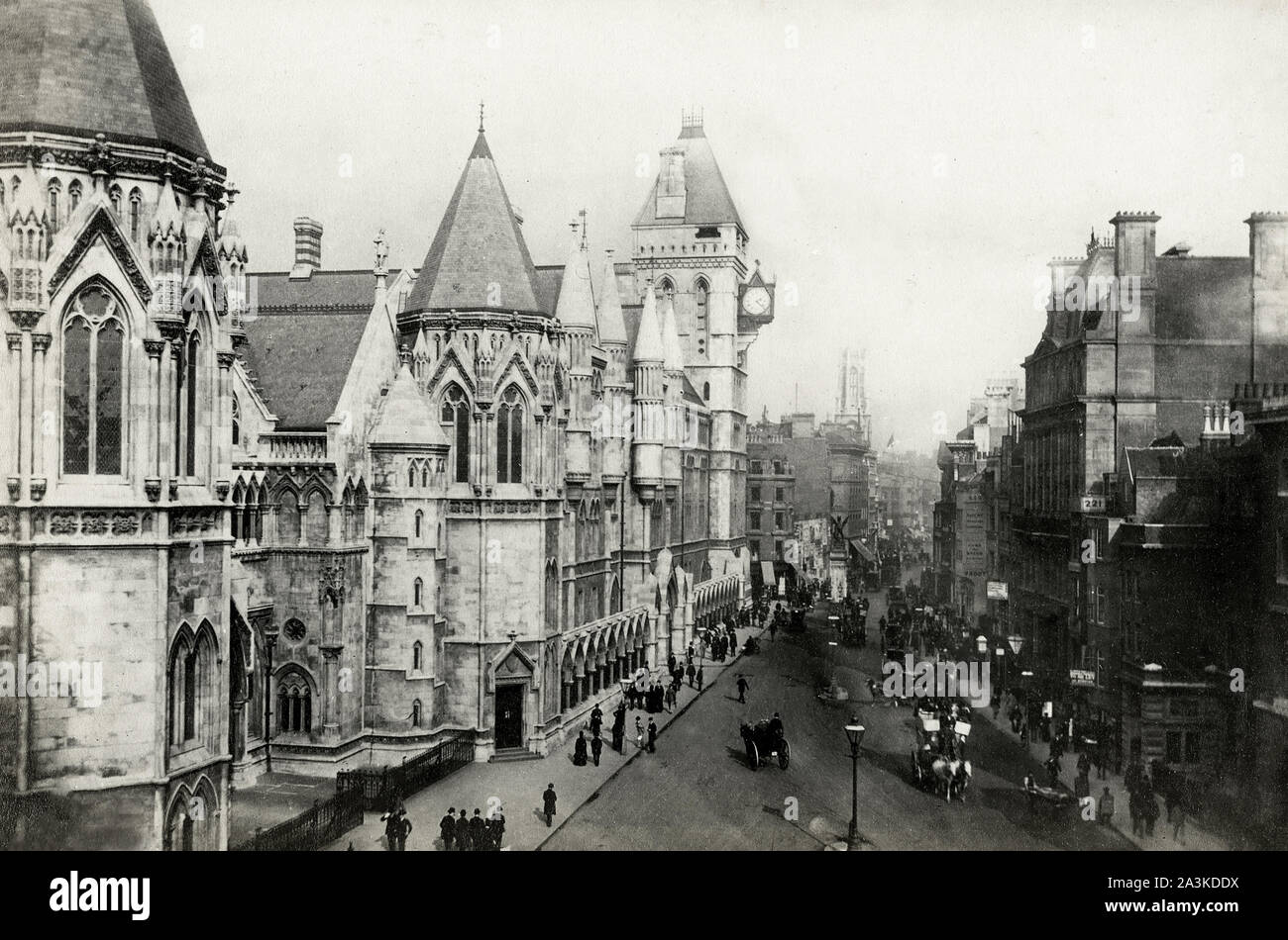 Victorian london street scene photo hi-res stock photography and images ...