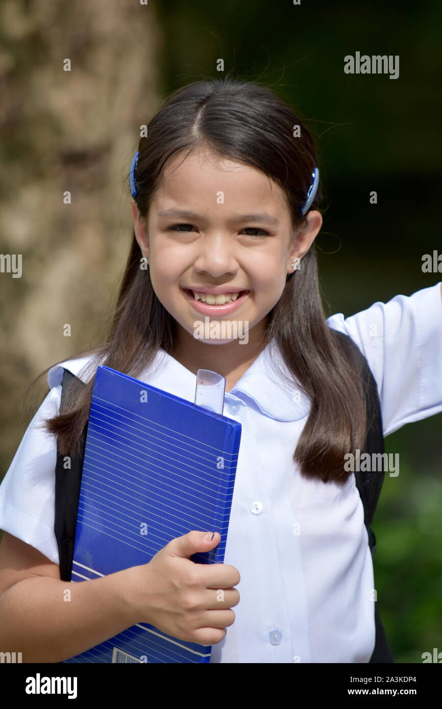 Successful Girl Student Stock Photo - Alamy