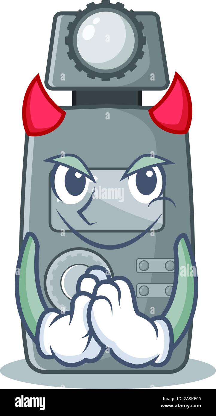 Devil light meter on the cartoon table Stock Vector Image & Art - Alamy