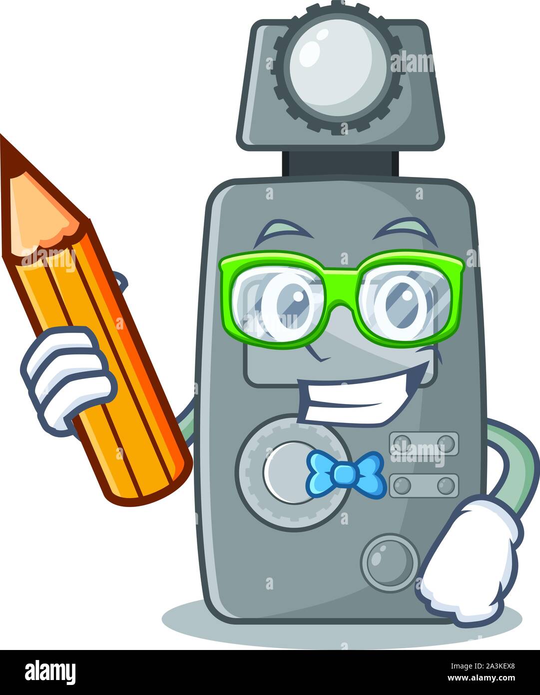 Student light meter isolated with the cartoon Stock Vector Image & Art ...