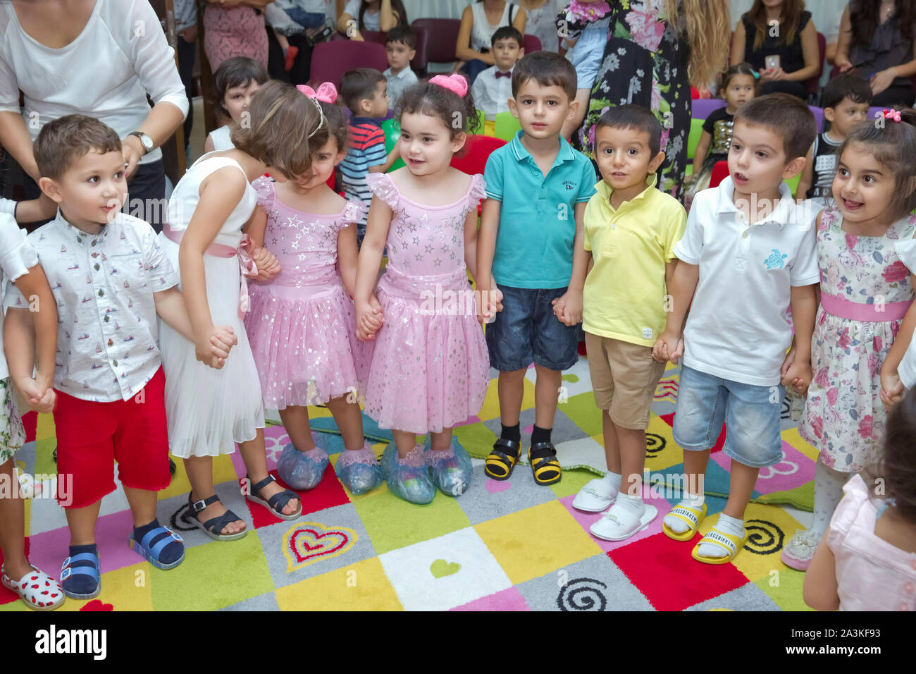 Birthday two years in the kindergarden . Children's birthday with ...