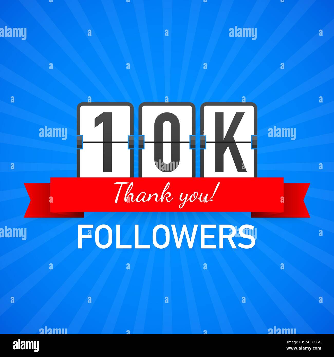 10k followers vector vectors hi-res stock photography and images - Alamy