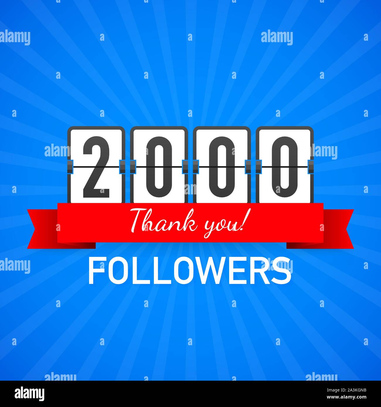 2000 followers, Thank You, social sites post. Thank you followers ...