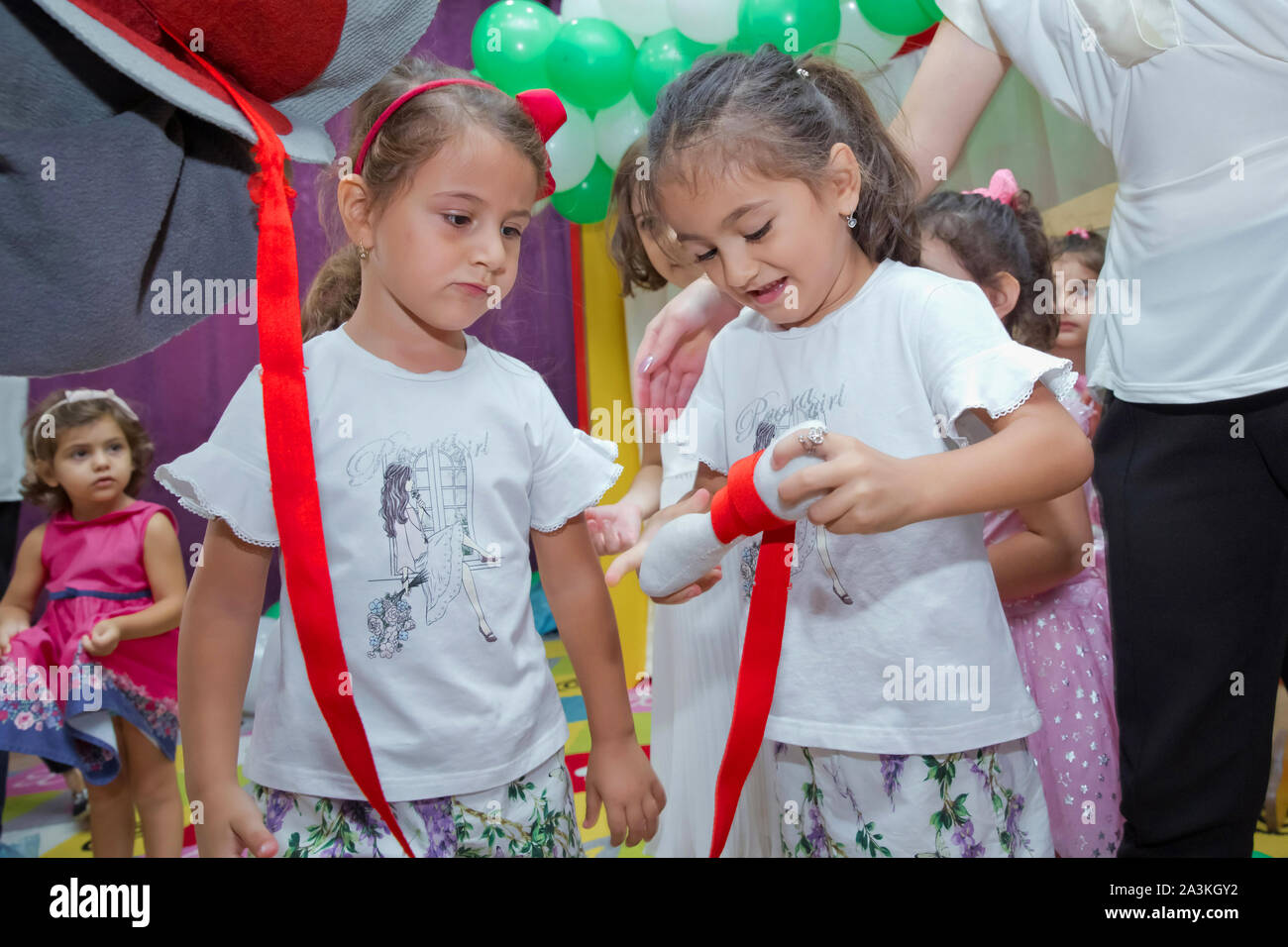 Birthday two years in the kindergarden . Children's birthday with ...