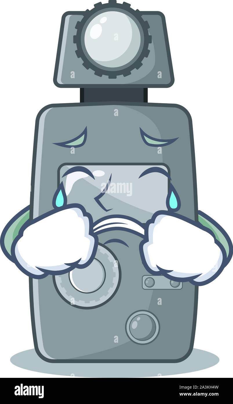 Crying light meter on the cartoon table Stock Vector Image & Art - Alamy