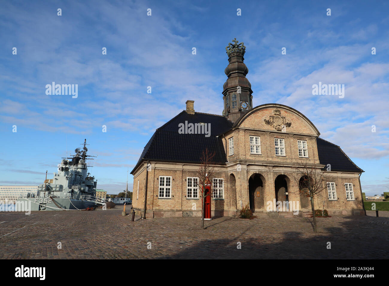 Danish Naval Base Holmen and Peder Skram, General Views of Copenhagen ...